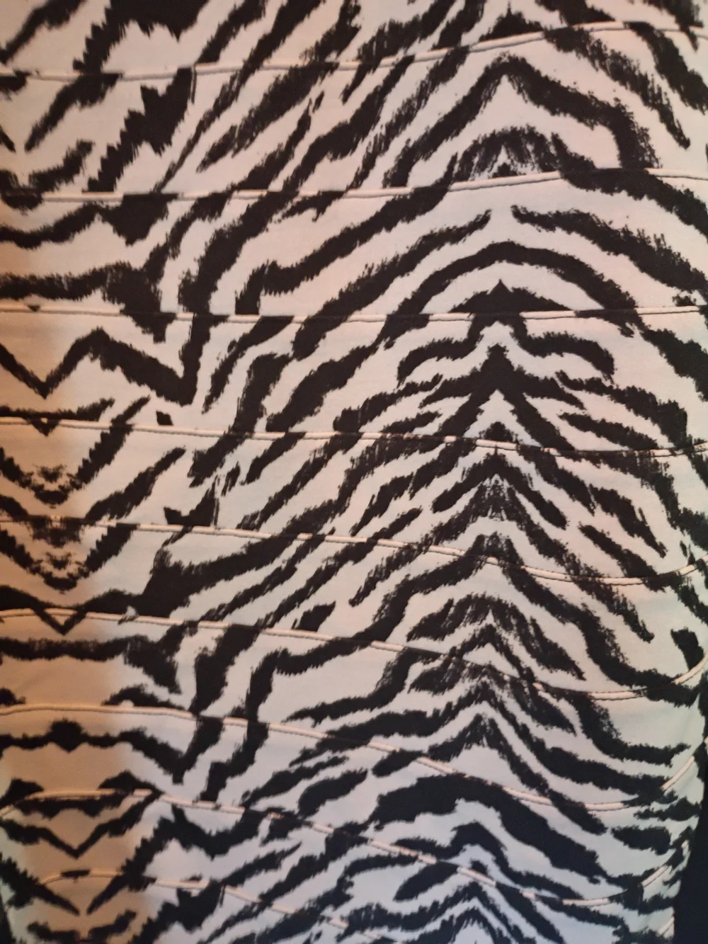 Express | Skirts | Express Black Mini Skirt With Zebraprint Center ...